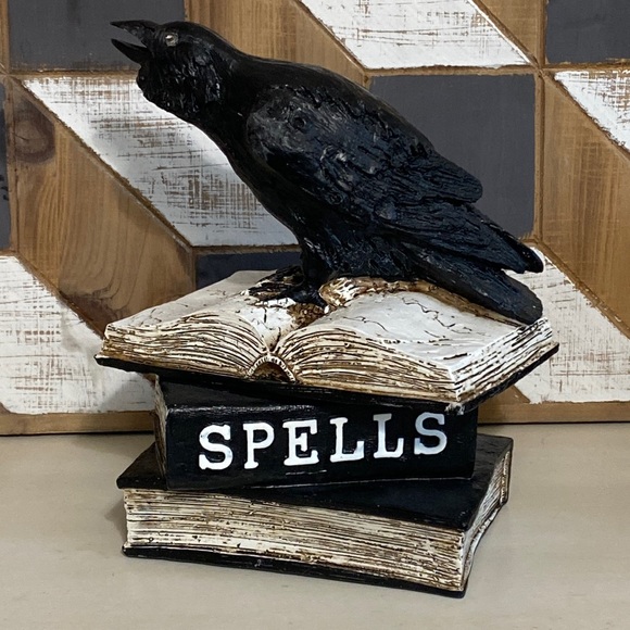 Holiday | Gothic Black Raven Halloween Fall Decor Lights Up | Poshmark